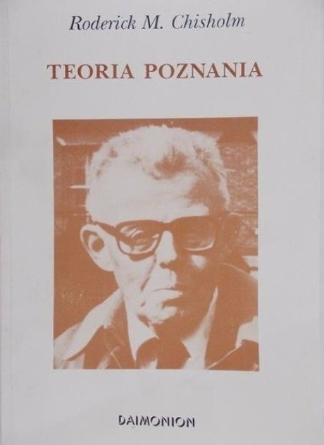 Teoria poznania - Chisholm Roderick M. | Książka w Empik