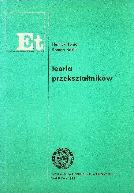 Teoria przekształtników - W opisie | Książka w Empik