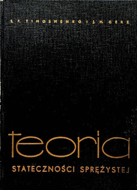 Teoria Stateczności Sprężystej - W opisie | Książka w Empik