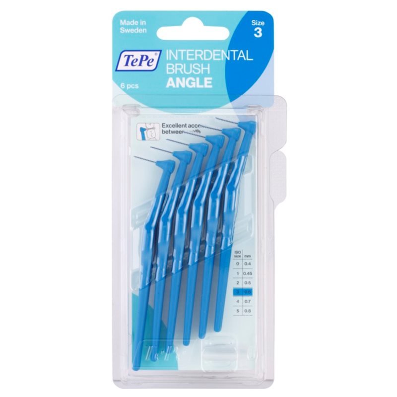 TePe Angle Size 3 szczoteczki międzyzębowe 0,6 mm 6 szt. | Sklep EMPIK.COM