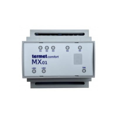 TERMET MODUŁ ROZSZERZEŃ MX01 DO SYSTEMU COMFORT - STEROWANIE I ...