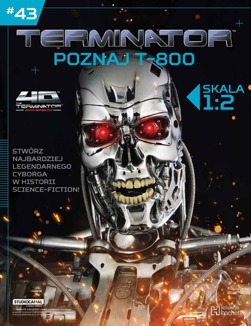Terminator Zbuduj T-800 - Hachette Polska Sp. z o.o. | Prasa Sklep ...
