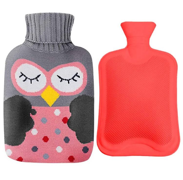 Termofor z pokrowcem 32x18,5cm wzór sowa 2 litry DA46A - Aptel | AGD ...