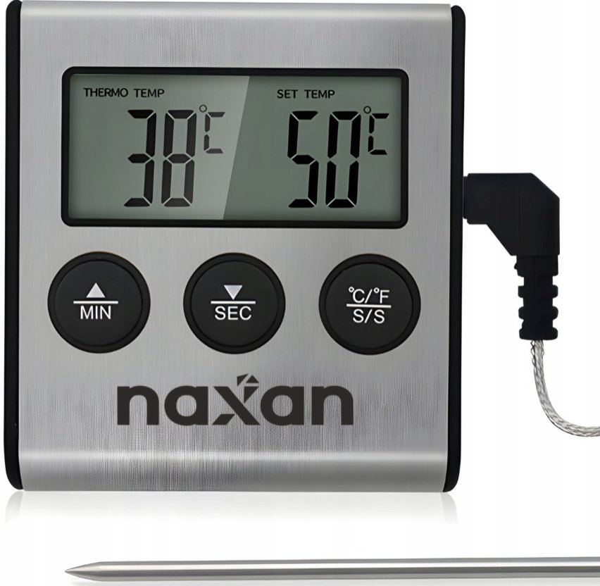 Termometr Termostat Naxan Minutnik Do Wędzarni Mięsa Elektroniczny Z ...