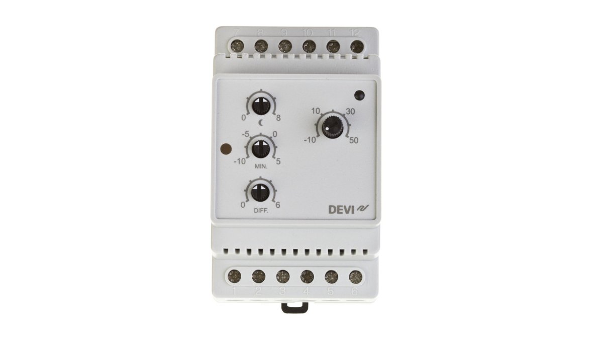 Termostat DEVIreg 316 230V 16A -10-50C IP20 140F1075 - DEVI | Sklep EMPIK.COM