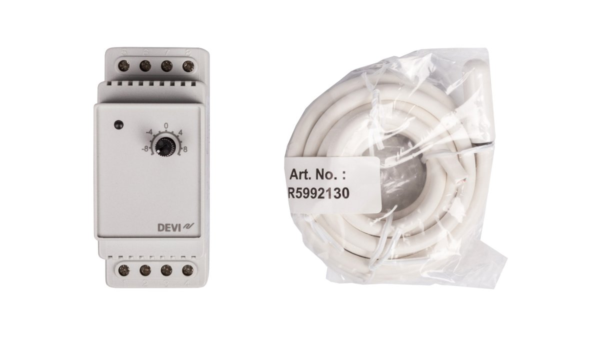 Termostat DEVIreg 330 230V 16A -10C - +10C biały 140F1070 - DEVI ...
