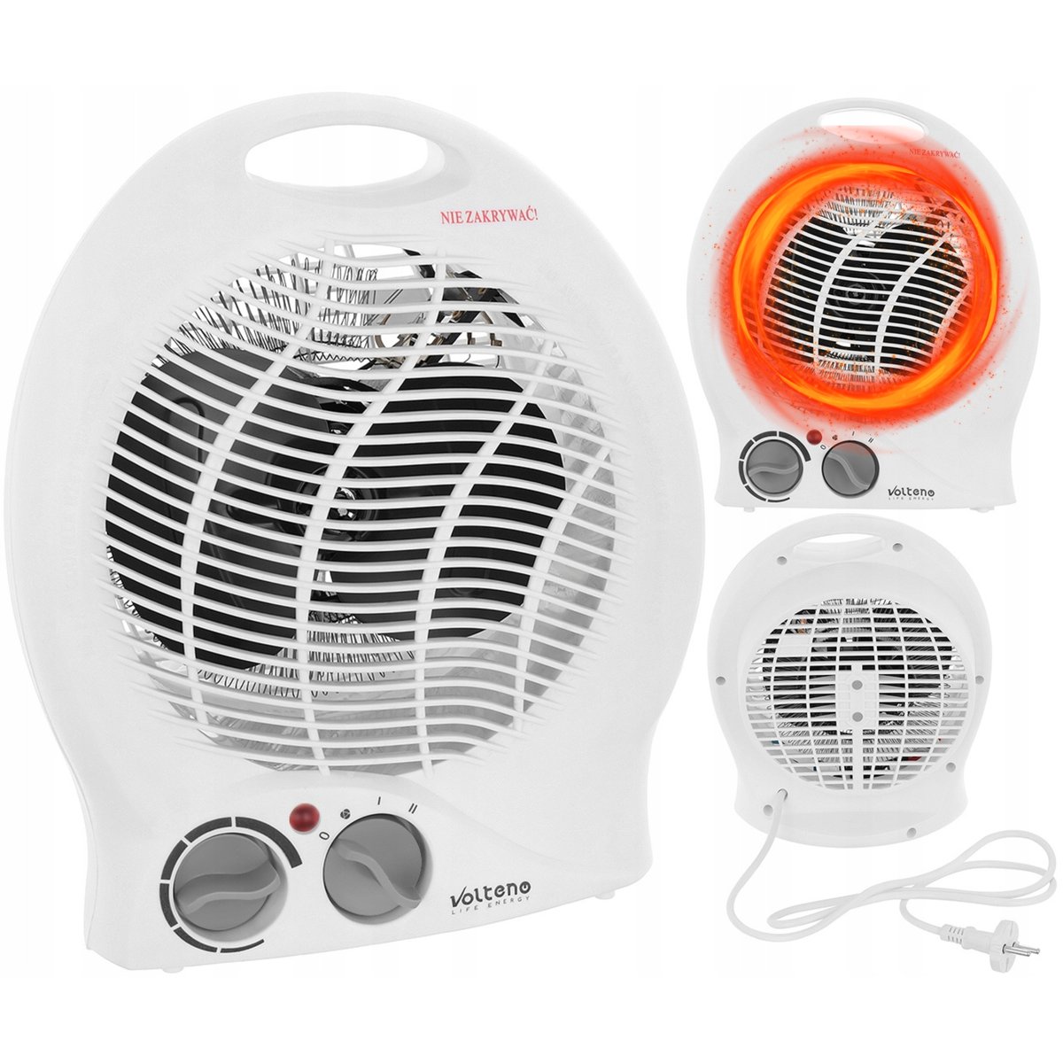 Termowentylator Farelka Grzejnik Elektryczny 2000W Nagrzewnica ...