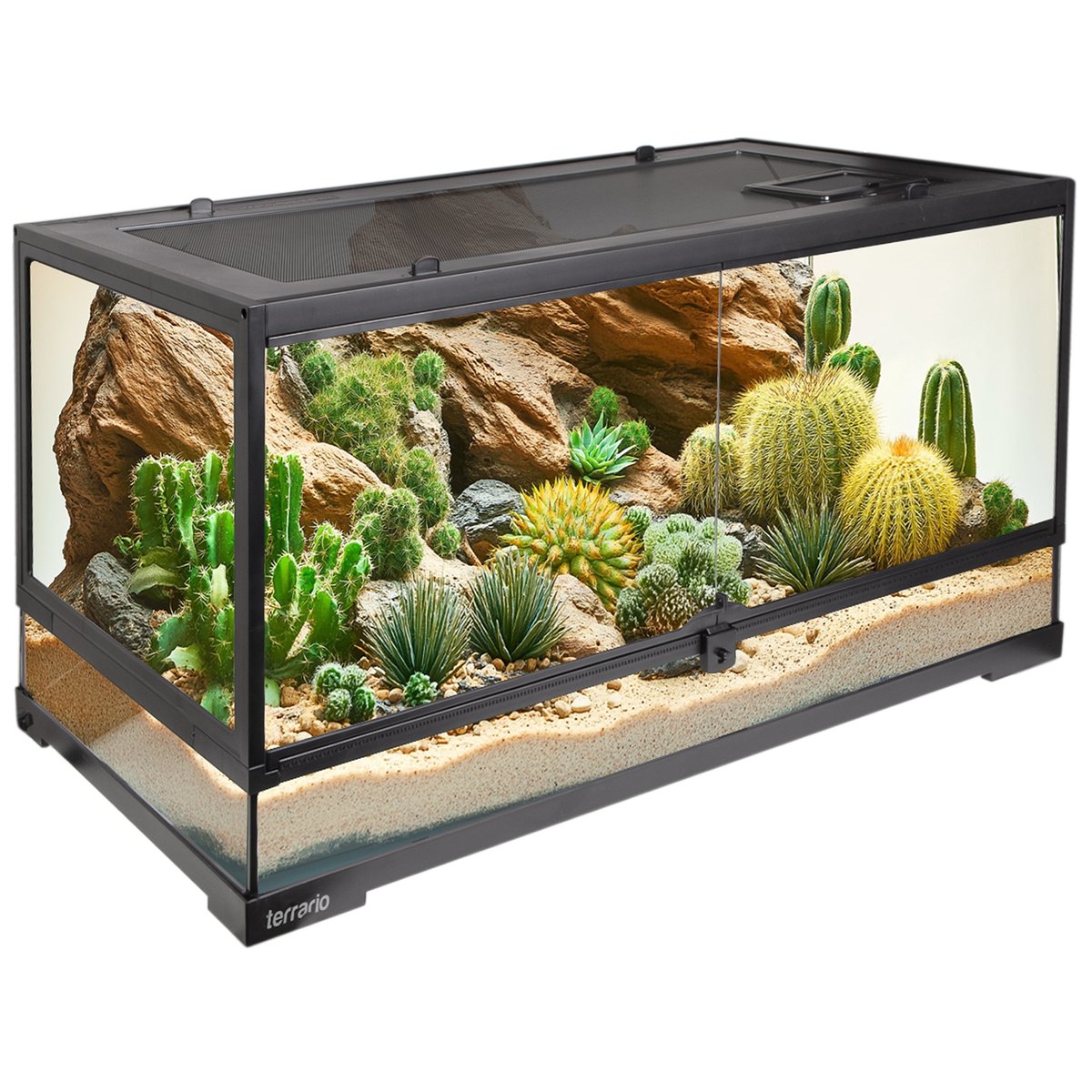 TERRARIUM DLA GEKONA AGAMY BRODATEJ JASZCZURKI ŻÓŁWIA - Terrario ...