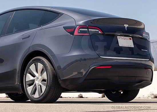 Tesla Model Y 2019+ Listwa CHROM na Klapę - Martig | Motoryzacja EMPIK