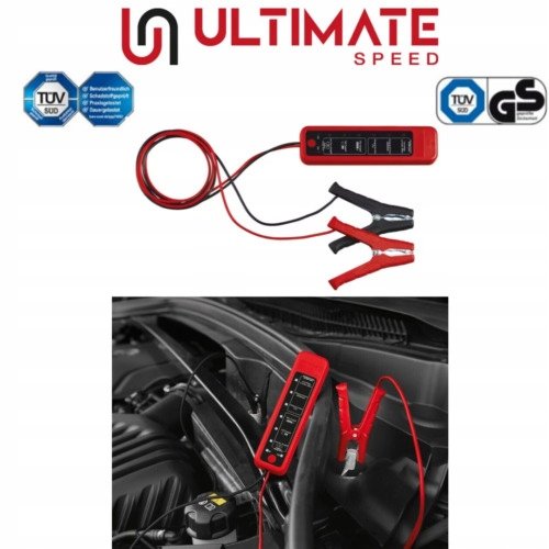 TESTER AKUMULATORA I ALTERNATORA Do Samochodu 6V 12V Ultimate Speed ...