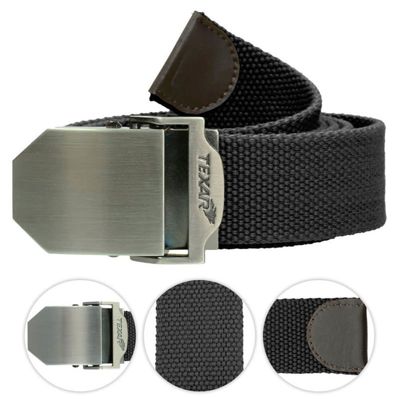 Texar Pasek Parciany Texar Czarny - Czarny - XL - Texar | Moda Sklep ...