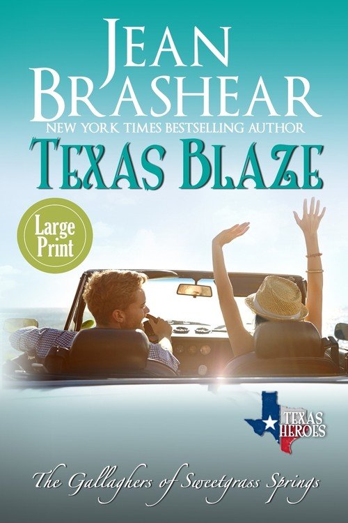 Texas Blaze (Large Print Edition) - Brashear Jean | Książka w Empik