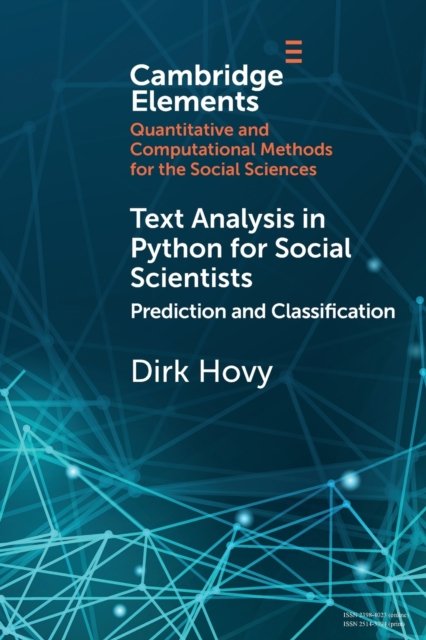 Text Analysis in Python for Social Scientists: Prediction and ...