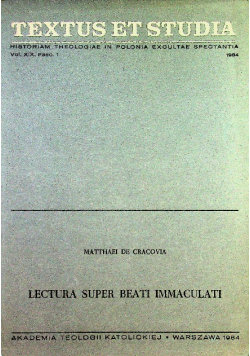 Textus et studia Volume XIX - | Książka w Empik