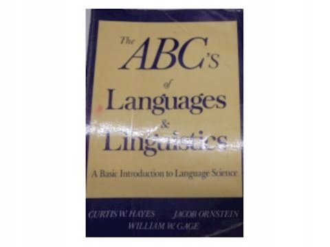 The ABC 'S of Languages I Linguistics - Hayes Nicky | Książka w Empik