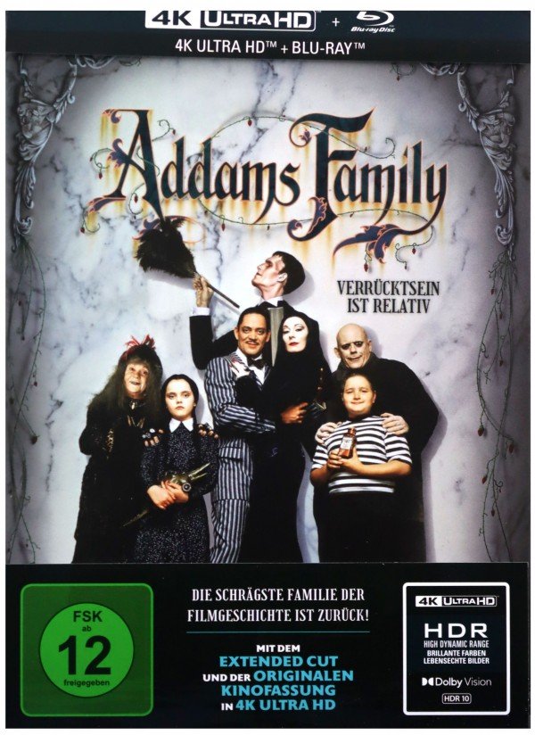 The Addams Family (Rodzina Addamsów) (Mediabook) - Sonnenfeld Barry ...
