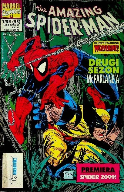 The Amazing Spider - man Nr 1 / 95 - Opracowanie zbiorowe | Książka w Empik