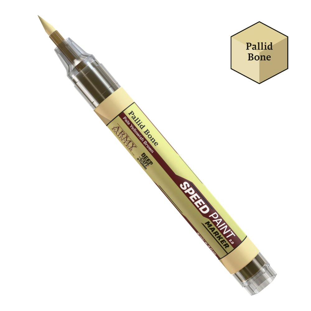 The Army Painter: Speedpaint 2.0 - Marker - Pallid Bone - The Army ...