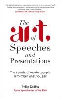 The Art of Speeches and Presentations - Collins Philip | Książka w Empik