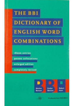 The BBI Dictionary of English Word Combinations - Omnibus | Książka w Empik