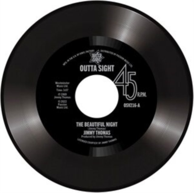 The Beautiful Night/Above a Whisper, płyta winylowa - Thomas Jimmy ...
