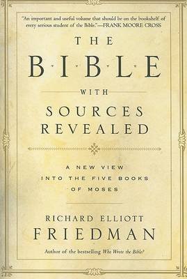 The Bible with Sources Revealed - Friedman Richard Elliott | Książka w ...