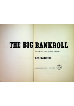 The big bankroll - | Książka w Empik