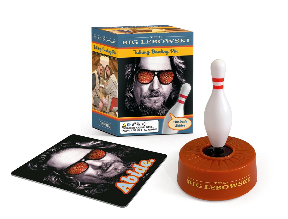 The Big Lebowski Talking Bowling Pin: The Dude Abides - Opracowanie ...