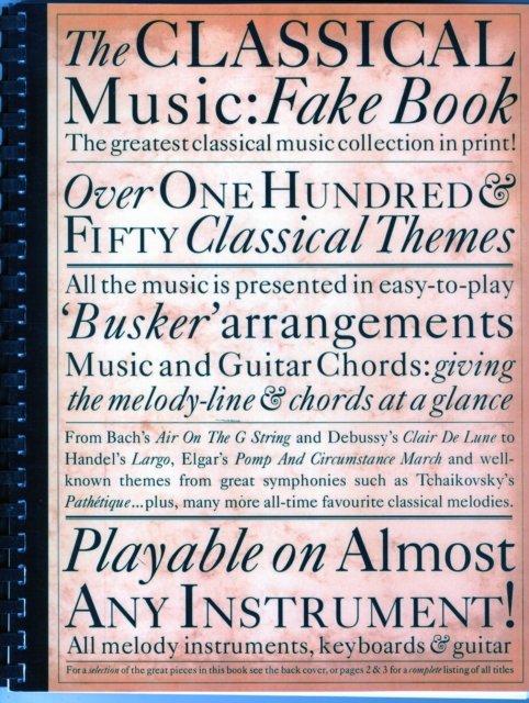 The Classical Music Fake Book - Music Sales Ltd. | Książka w Empik