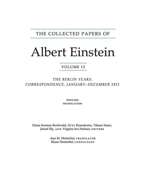 The Collected Papers of Albert Einstein, Volume 12 (English) - Einstein Albert | Książka w Empik