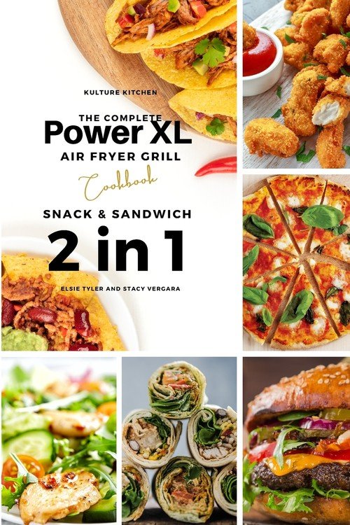 The Complete Power XL Air Fryer Grill Cookbook - Tyler Elsie | Książka ...