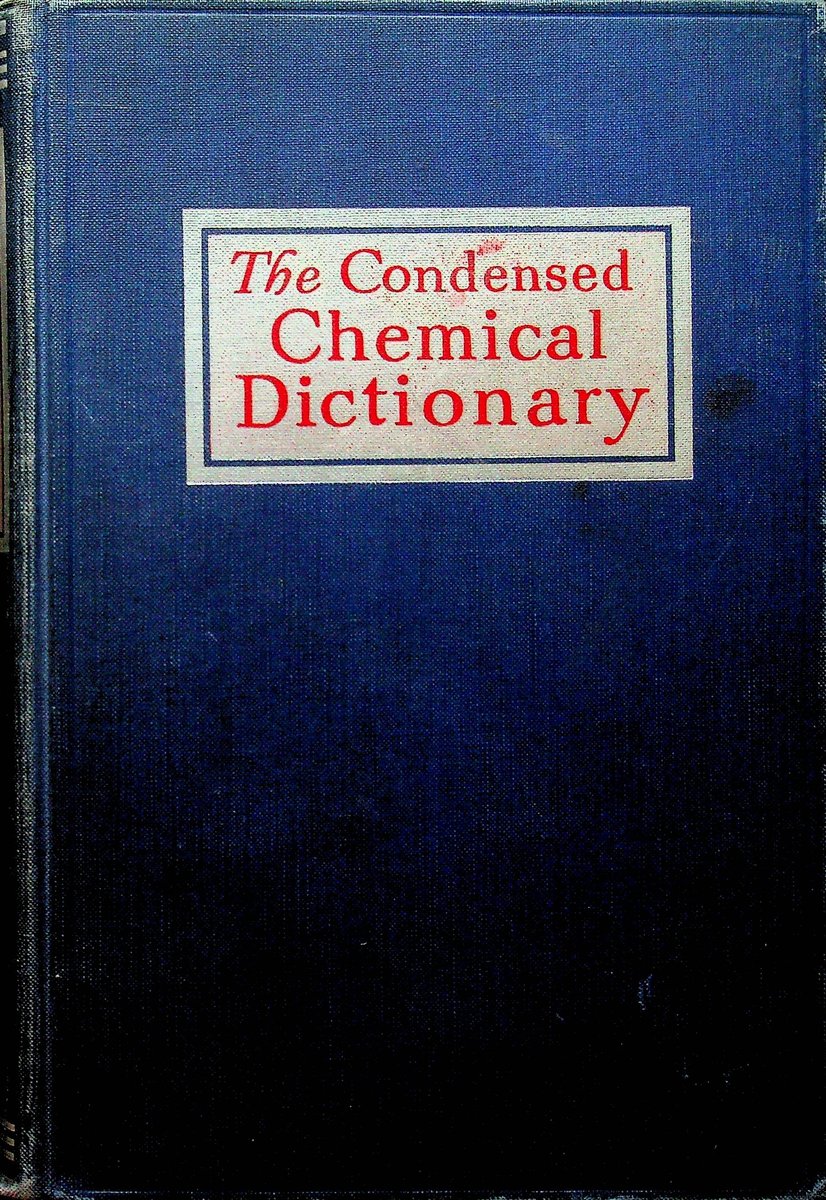 The Condensed Chemical Dictionary - W opisie | Książka w Empik