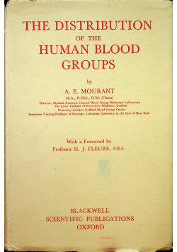 The distribution of the human blood groups - | Książka w Empik