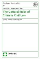 The General Rules of Chinese Civil Law - Nomos Verlagsges.Mbh + Co ...