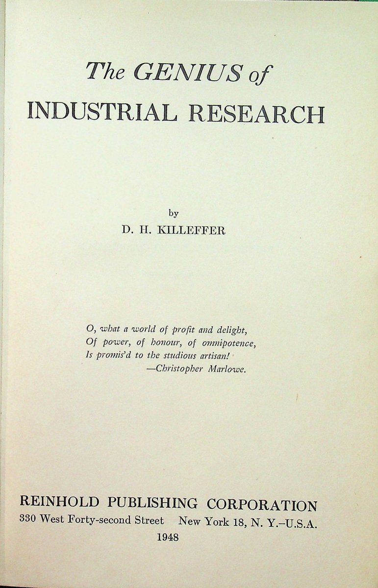The Genius of industrial research 1948 r - W opisie | Książka w Empik