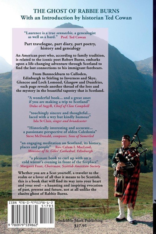 The Ghost of Rabbie Burns - Overmire Laurence | Książka w Empik