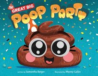 The Great Big Poop Party - Samantha Berger | Książka w Empik