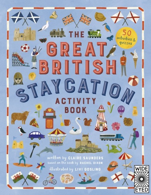 The Great British Staycation Activity Book - Rachel Dixon | Książka w Empik