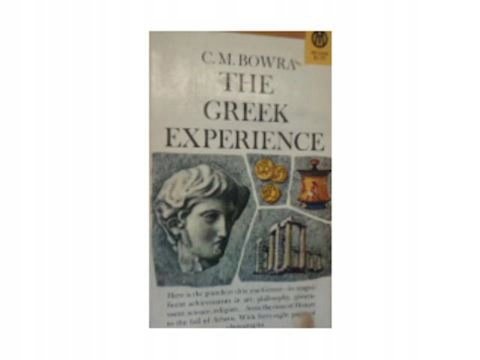 The Greek experience - Bowra Justin | Książka w Empik