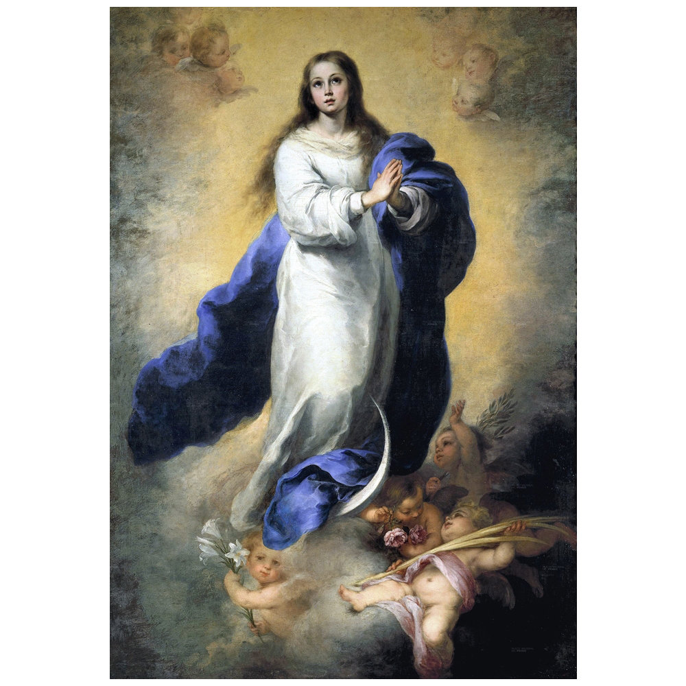 The Immaculate Conception - B. Murillo 50x70 - Legendarte | Sklep EMPIK.COM