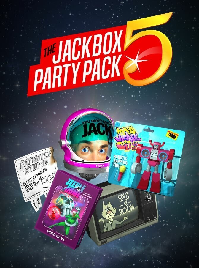 The Jackbox Party Pack 5 (PC) klucz Steam - Green Man Gaming Publishing ...