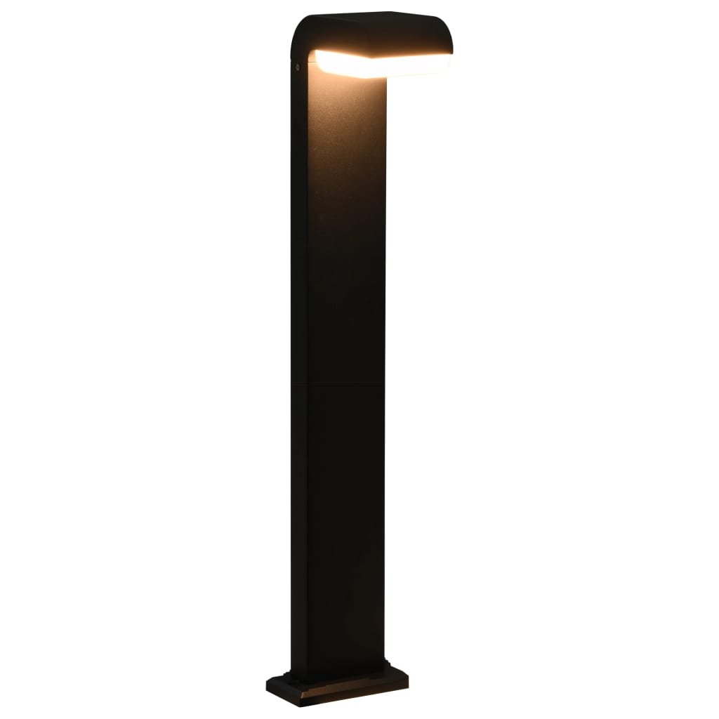 The Living Store Lampa ogrodowa LED - 9 W - czarna - owalna - Światło ...