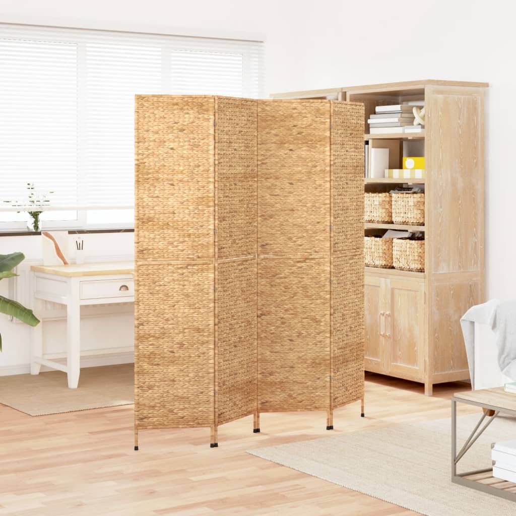 The Living Store Parawan pokojowy - 4-panelowy - 163x180 cm - hiacynt ...