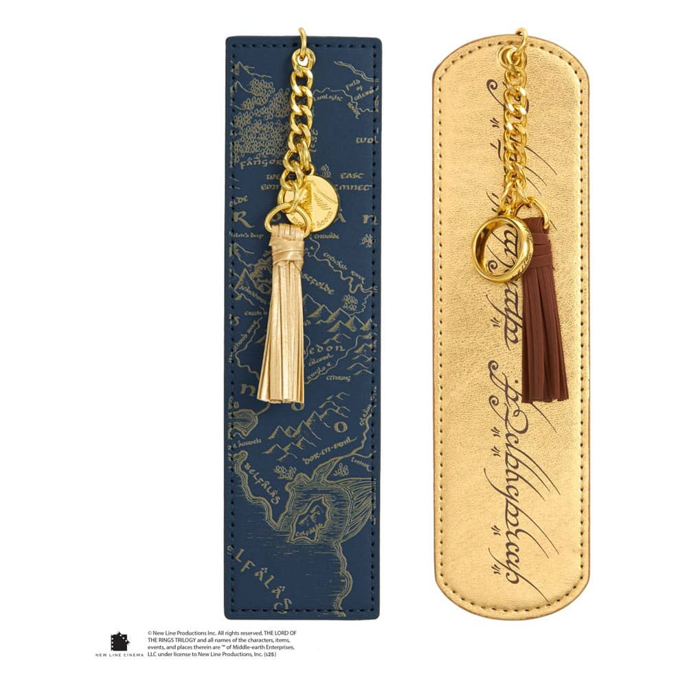 The Lord of the Rings Bookmarks 2-Pack Middle Earth and Elven script ...