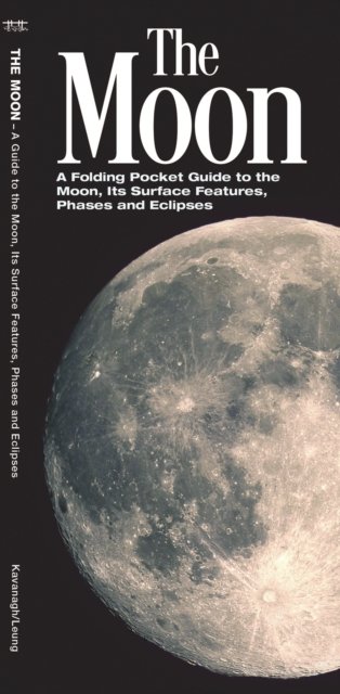 The Moon. A Folding Pocket Guide to the Moon, Its Surface Features ...