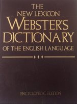 The New Lexicon Webster's Encyclopedic Dictionary of the English ...