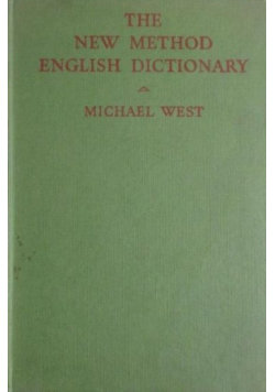 The New method English Dictionary - Michael West | Książka w Empik
