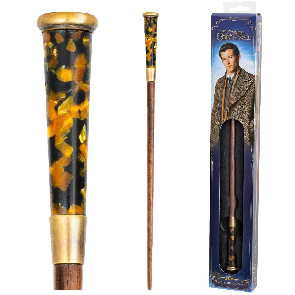 The Noble Collection - Theseus Scamander Wand In A Standard Windowed ...
