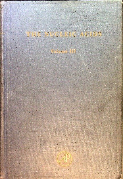The Nucleic Acids Tom III - Opracowanie zbiorowe | Książka w Empik