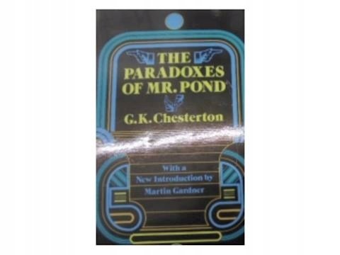 The Paradoxes Of Mr Pond - Chesterton Gilbert Keith | Książka w Empik